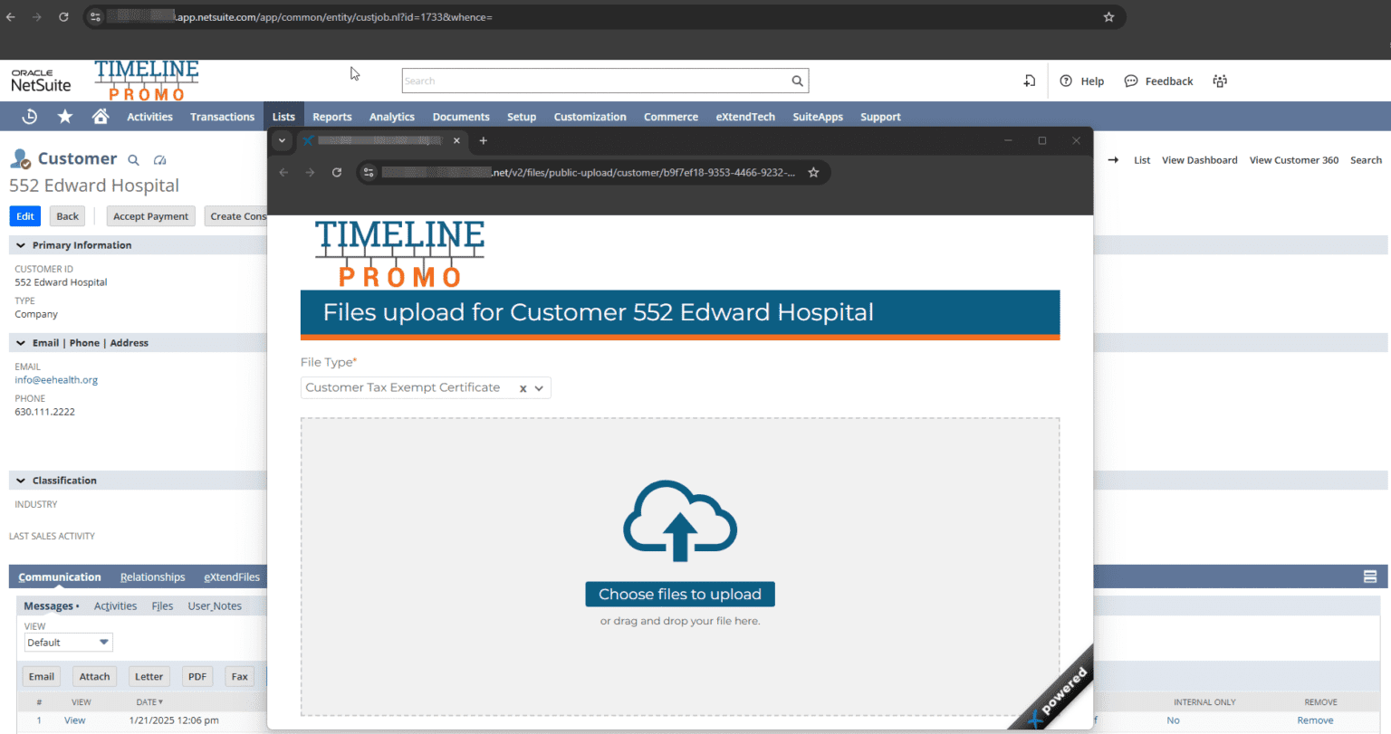 NetSuite File Storage & Document Management - eXtendFiles