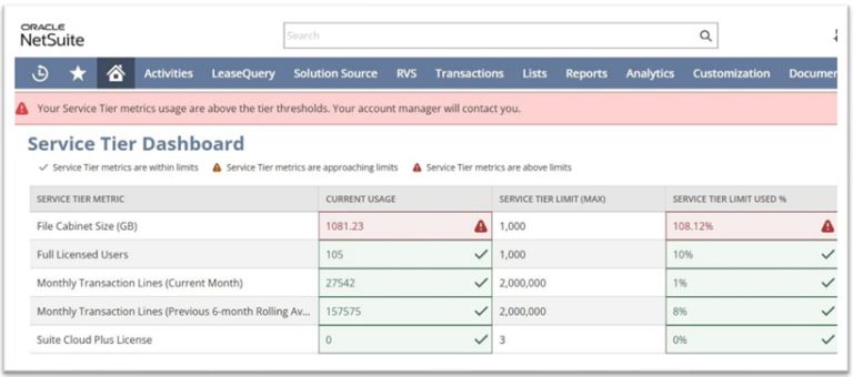 File Storage Limits in NetSuite: Optimize NetSuite Storage